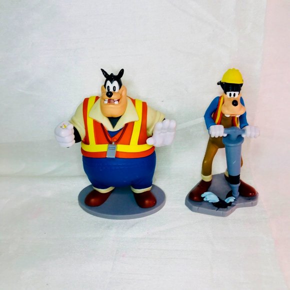 Disney | Toys | Friends Goofy As Street Repair Worker Pvc Figure Mickey ...